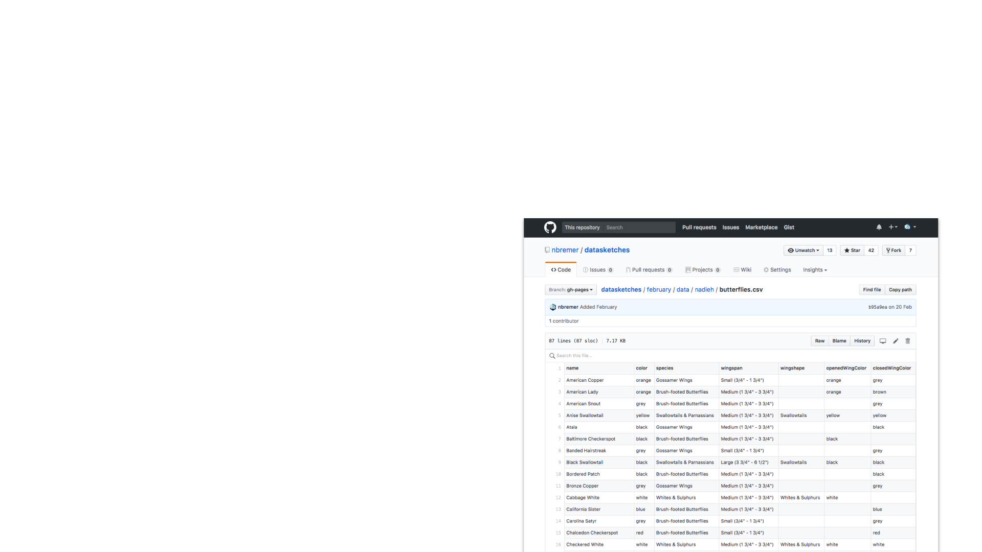 data sketches | a visualization a month
